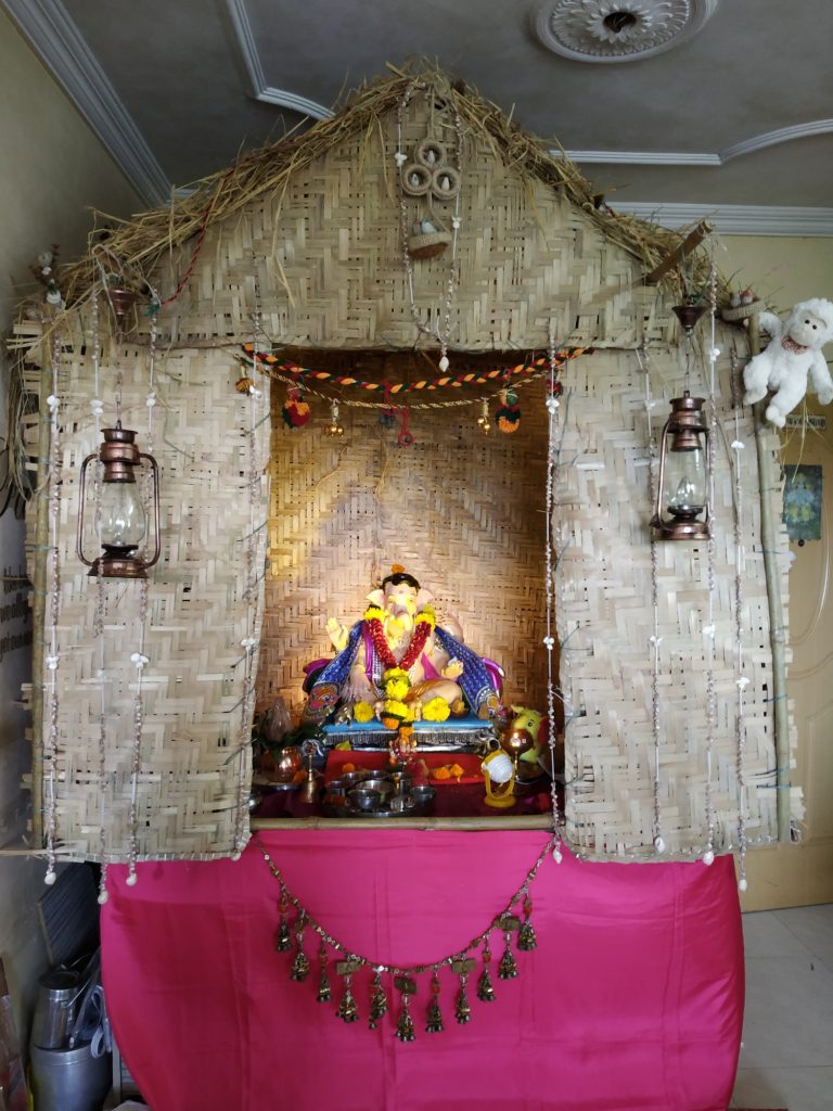 Best Eco Friendly Jhopdi | Ganapati Bappa Morya